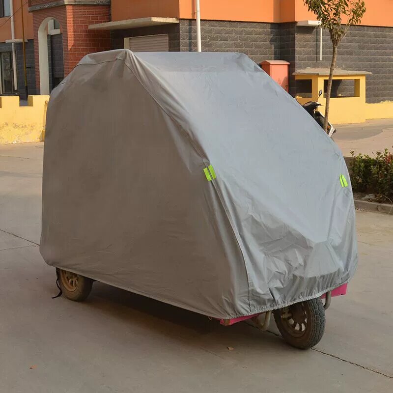 Чехол для электрического трицикла Dongwei, полностью закрытый, для четырехколесного скутера, с теплоизоляцией и защитой