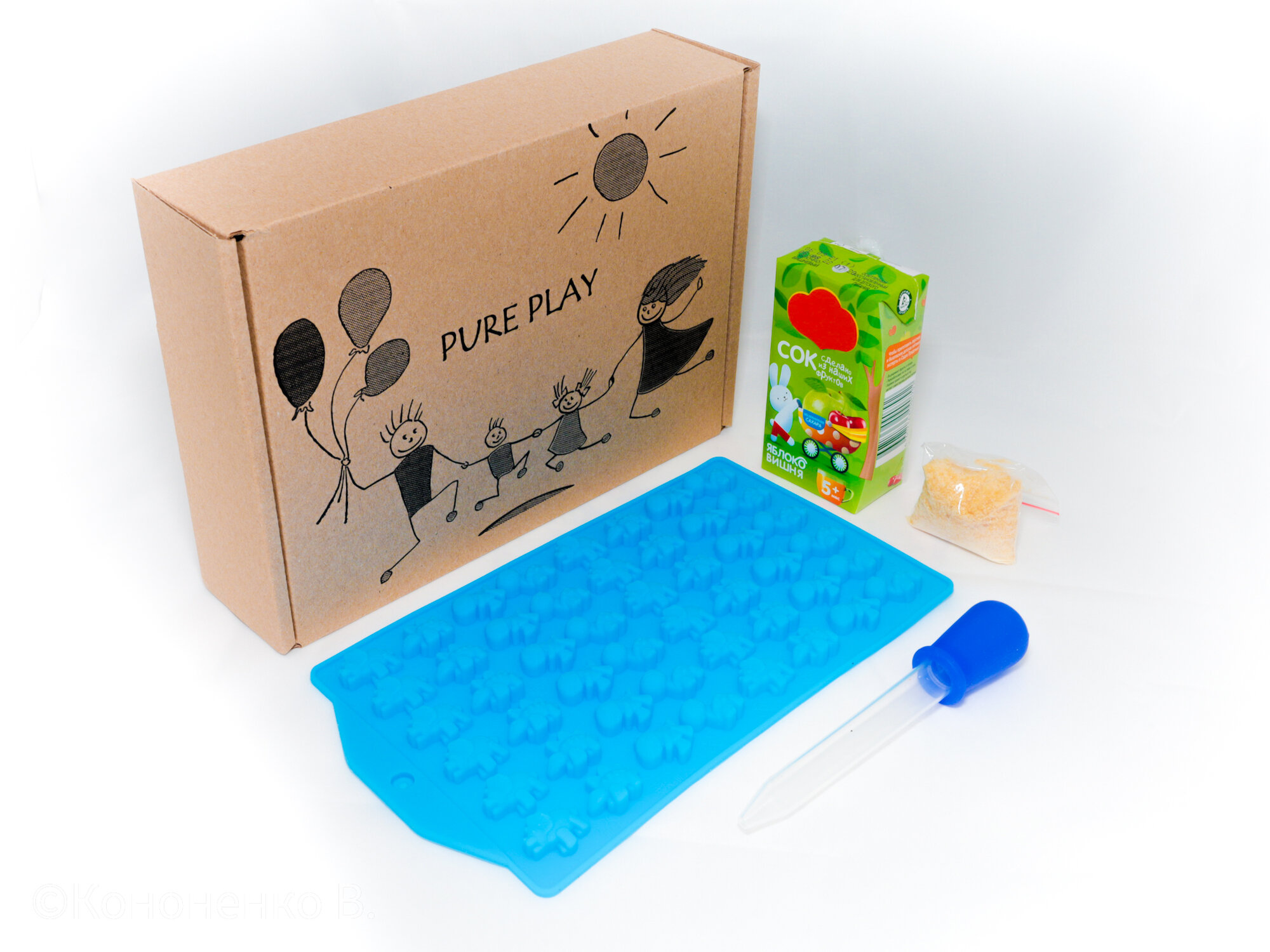 Набор для приготовления мармелада дино, готовим дома, с детьми