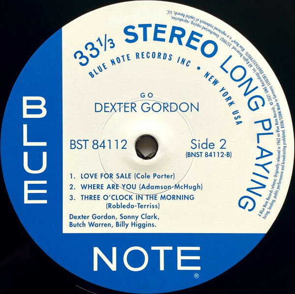 Dexter Gordon - GO! (LP) — фото 1