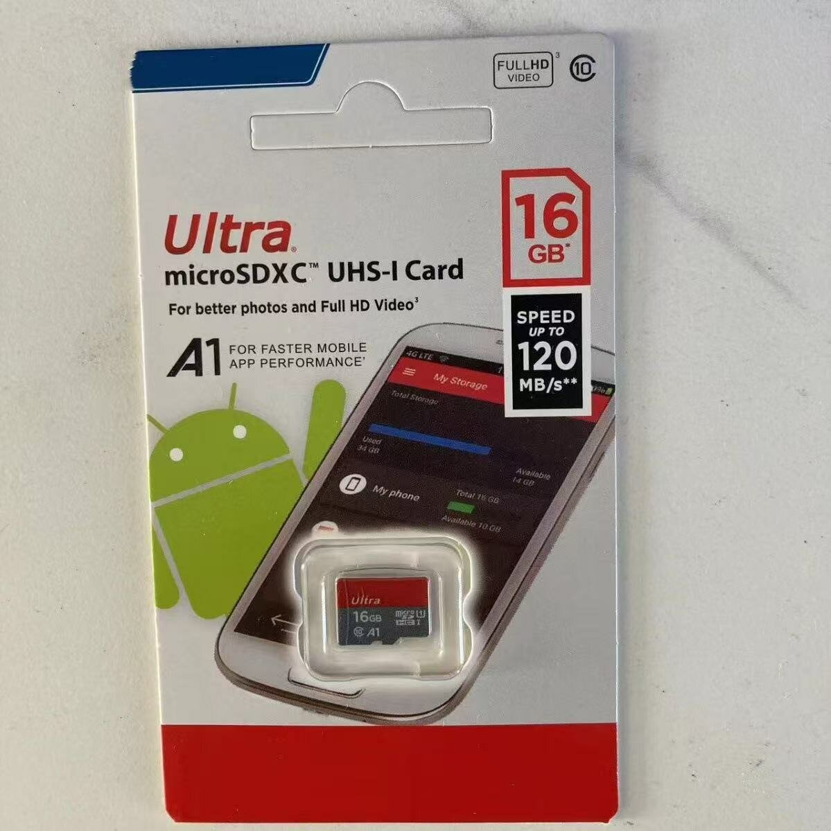 Флеш-карта памяти высокоскоростная 16G, карта памяти 32G для видеорегистратора, TF-карта 64G, SD-карта для видеонаблюдения 128G