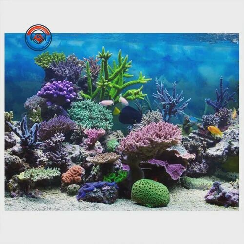 Декорация для аквариума и террариума, натуральный аксессуар для оформления подводного мира и уютного зелёного уголка, устойчивый орнамент для рыбок, рептилий и растений