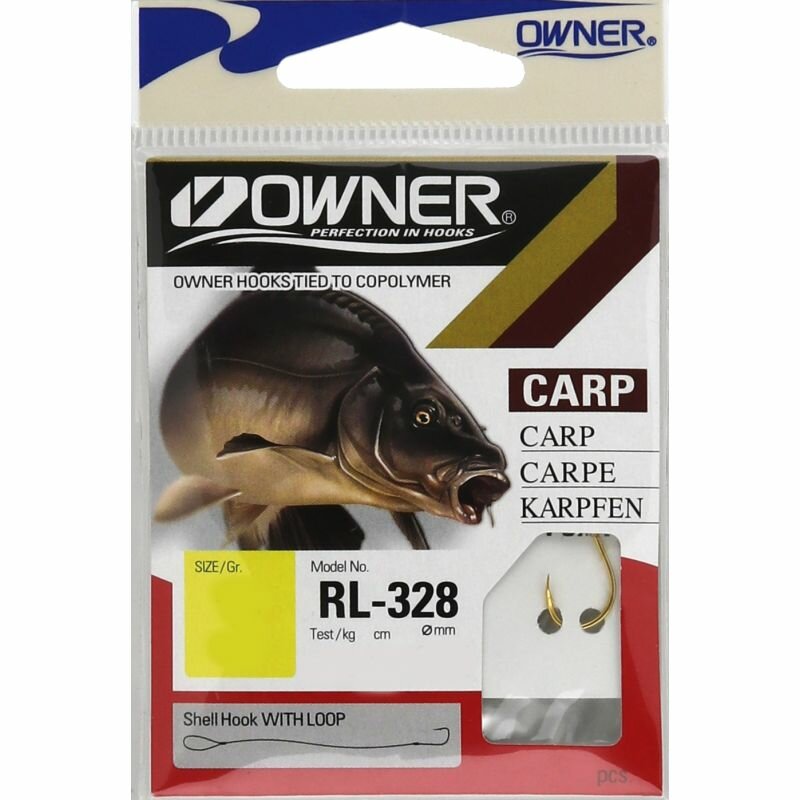 OWNER Поводок готовый RL-328 №7 9шт