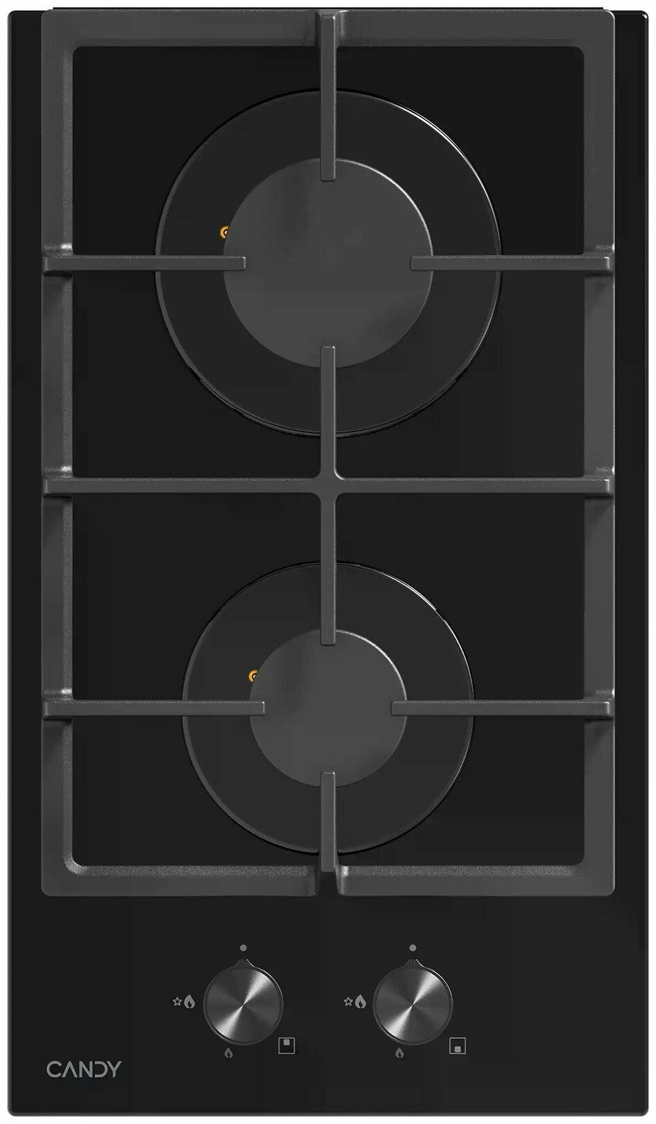 Варочная панель Candy CHXG32CNB, 2 конфорки, закаленное стекло