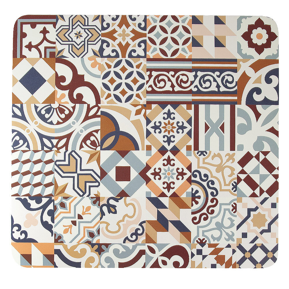 Салфетки на стол сервировочные набор 4 шт. 30х28см, майолика, Nouvelle