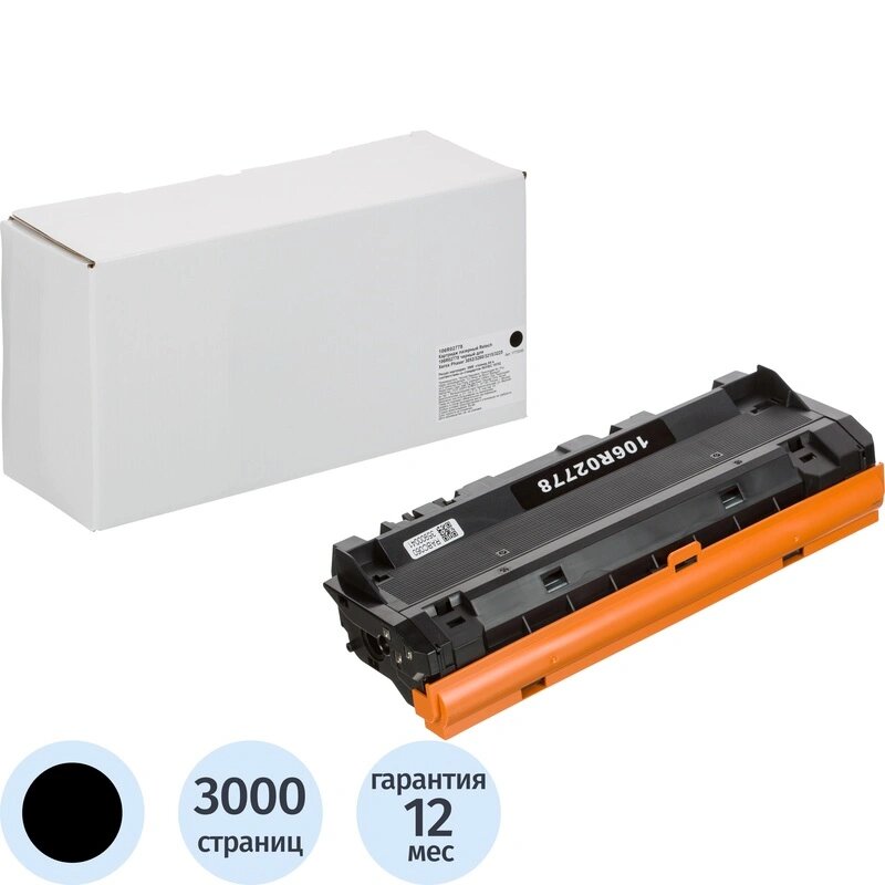 Картридж лазерный Retech 106R02778 чер. для Xerox Phaser 3052/3260/3215/3225