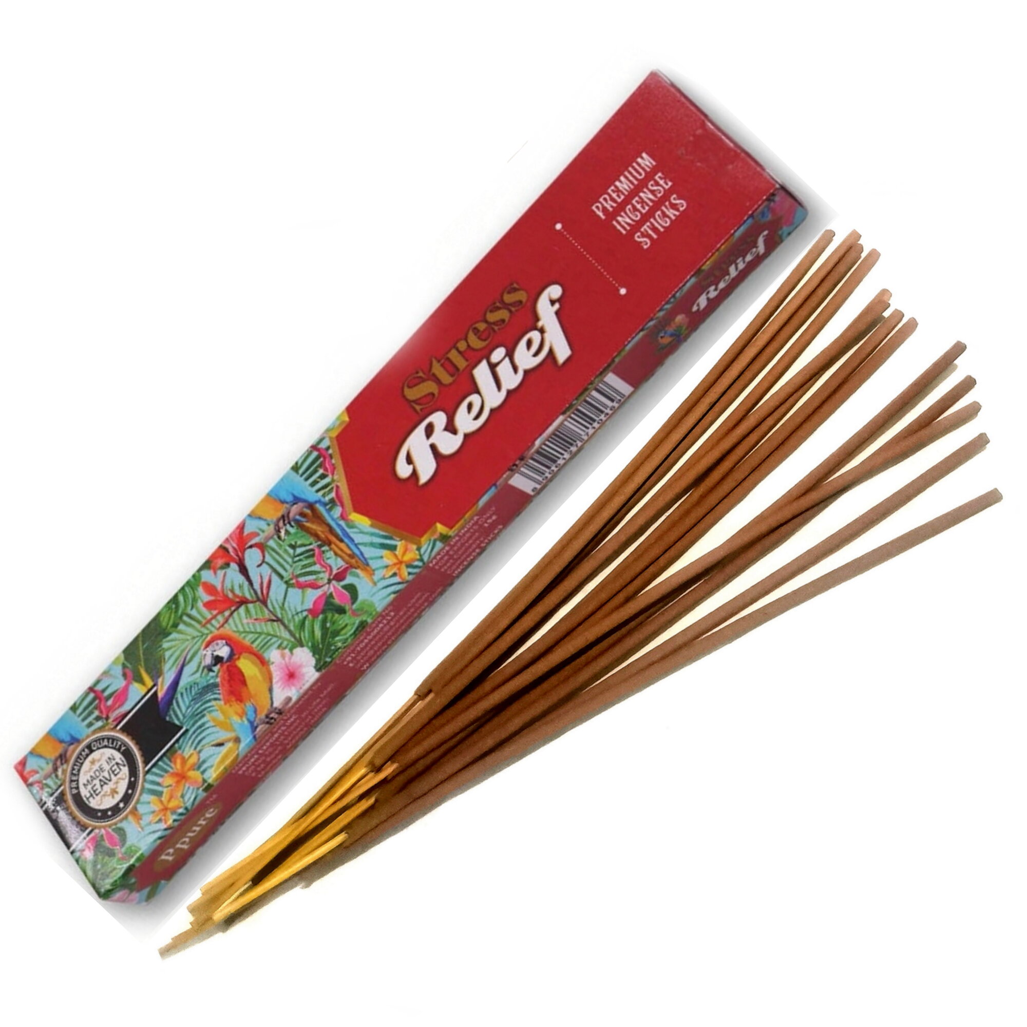 Благовония Ppure Made In Heaven Stress Relief (Антистресс) - цветочный аромат, 15г