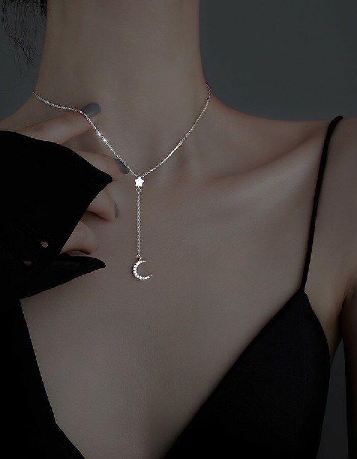 Колье, циркон