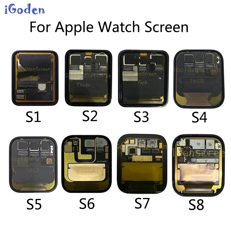 Для iWatch Series 1/2/3 ЖК-дисплей для Apple Watch Series 4 5 6 7 8 ЖК-дисплей + Инструменты + подарки Series-3-42mm(GPS)