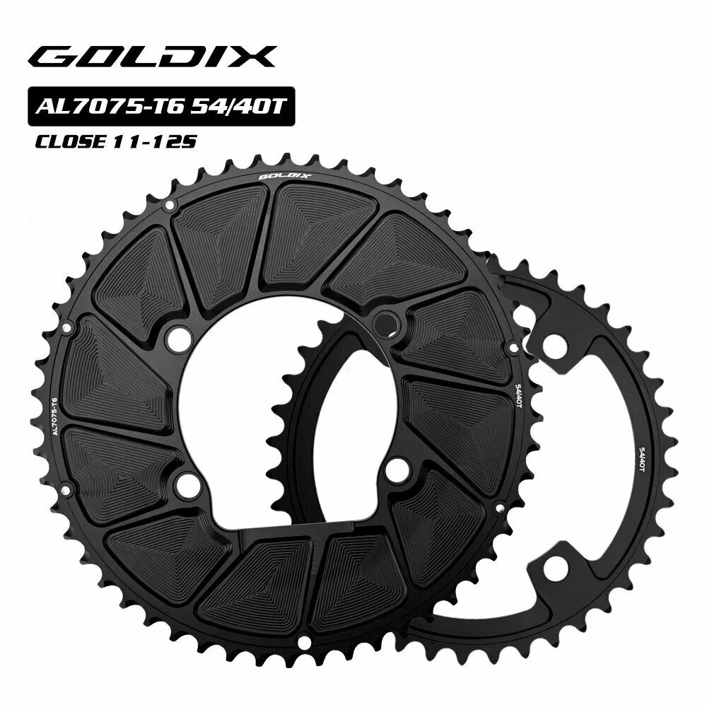 Goldix Звезда 54/40T AL7075-T6 11-12s 110BCD