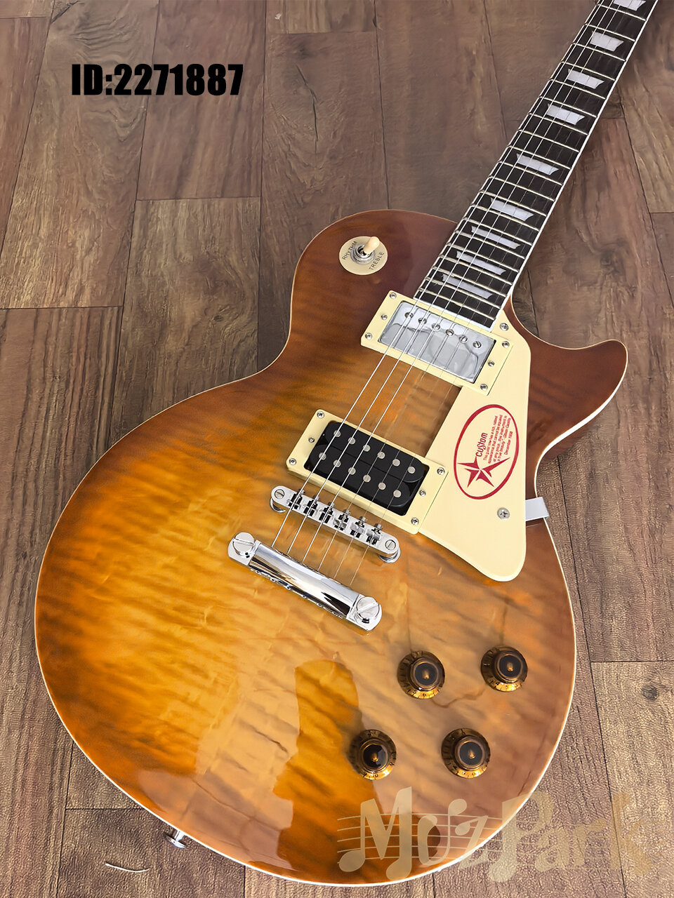 Электрогитара Les Paul Custom Электрическая гитара (гитара для начинающих) 6-струнная, корпус Махагони 39"