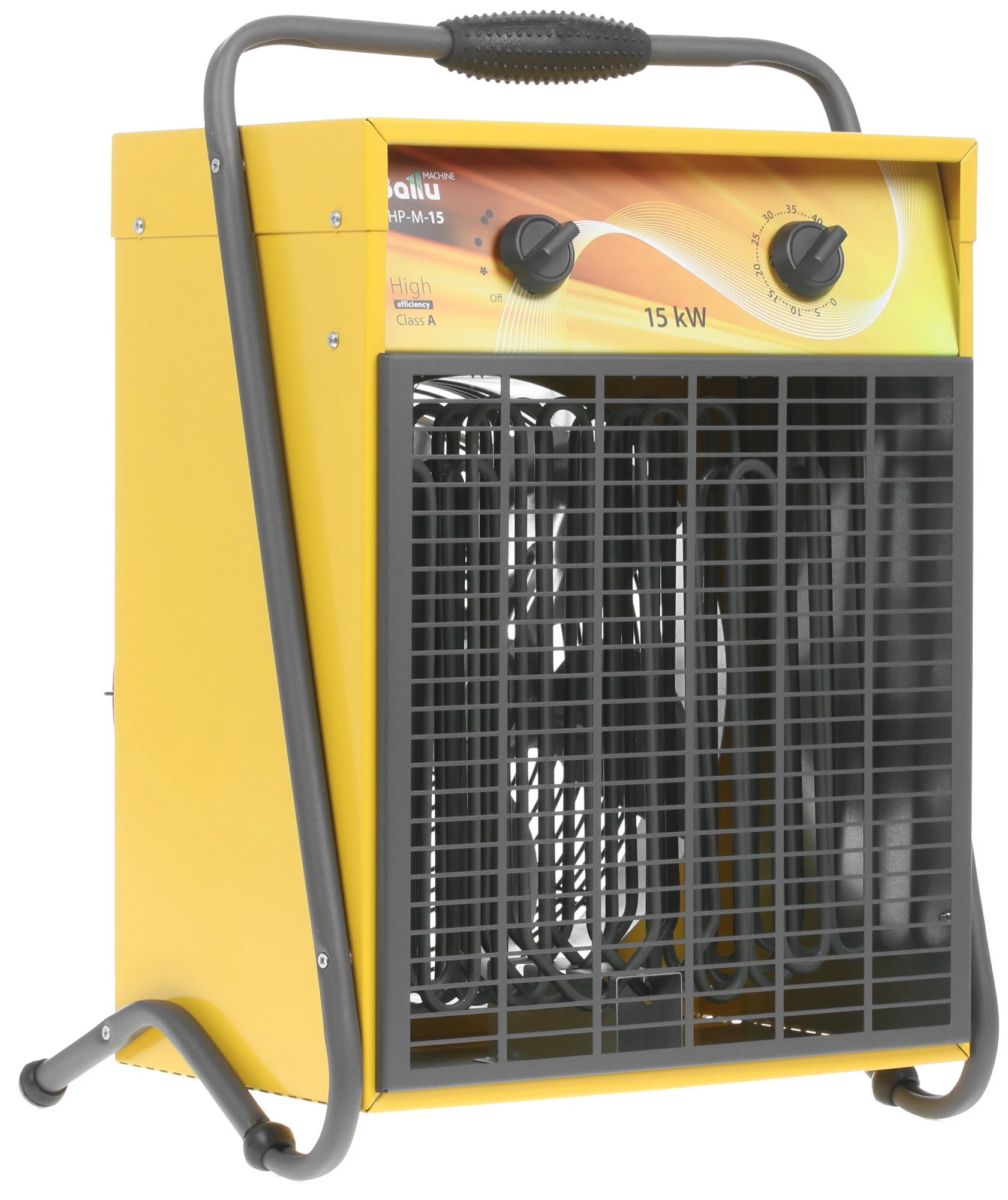 Тепловая пушка Ballu BHP-M-15, желтый, электрическая, мощность 15кВт
