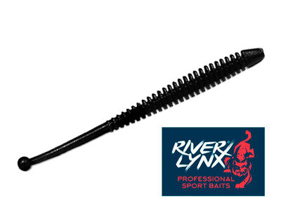 Приманка силиконовая (мягкая) RIVER LYNX RIB WORM 80мм (RLRW009 / 3,2" / 110)