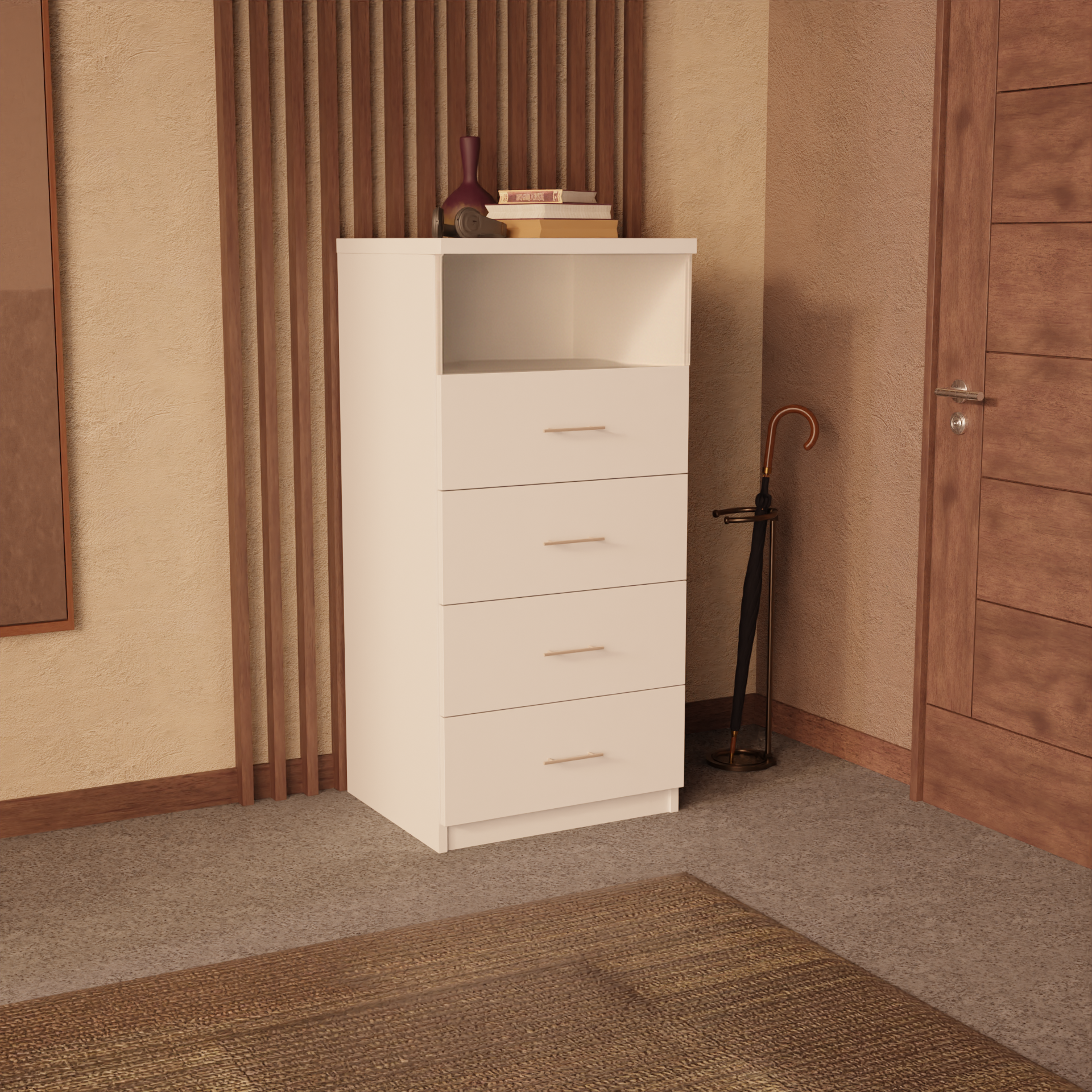 Комод 600-4(ниша) ЛДСП