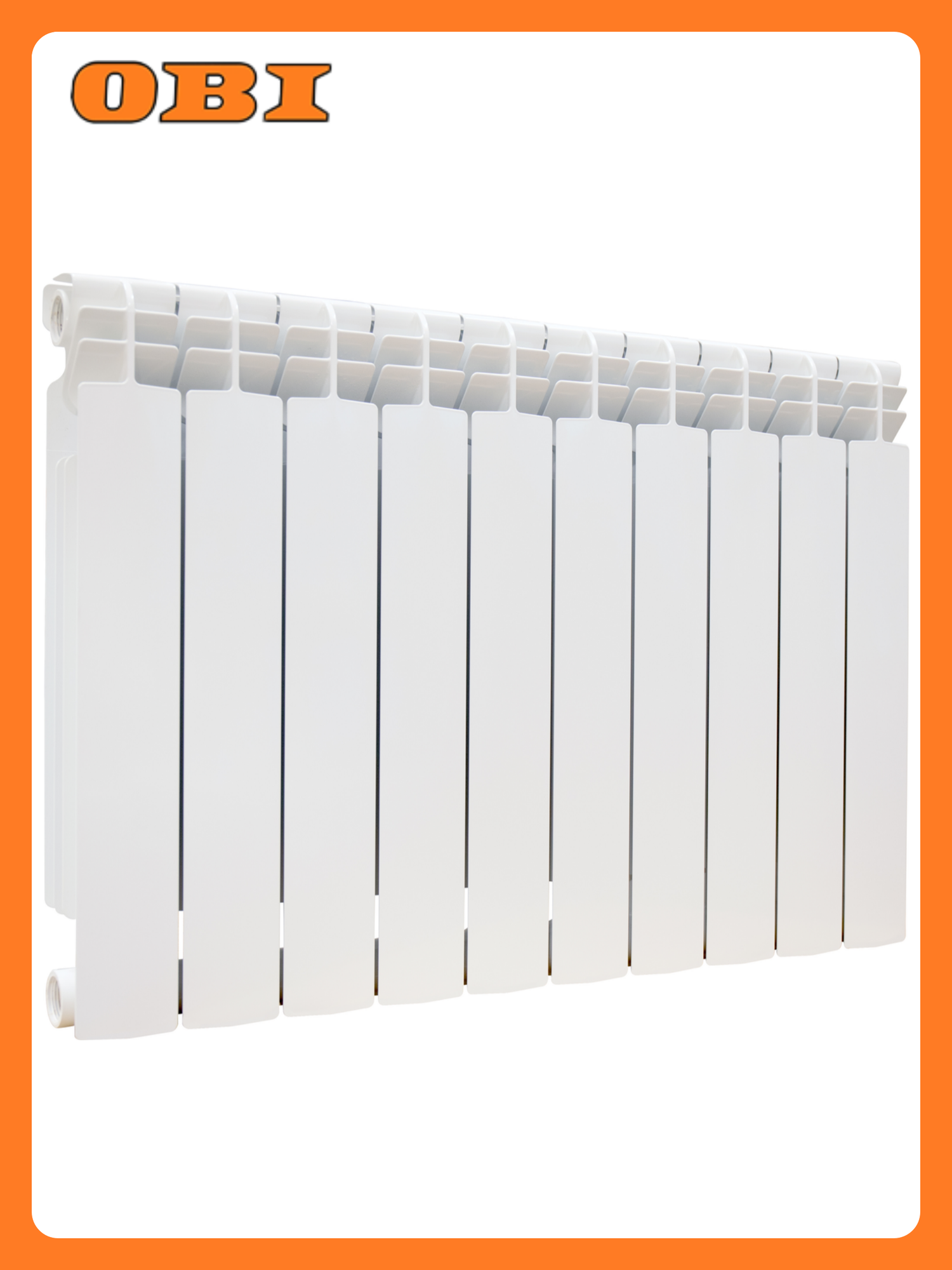 Радиатор секционный биметалл FONDITAL EVOSTAL BIMETAL SUPER 500/100 боковое 10 секций