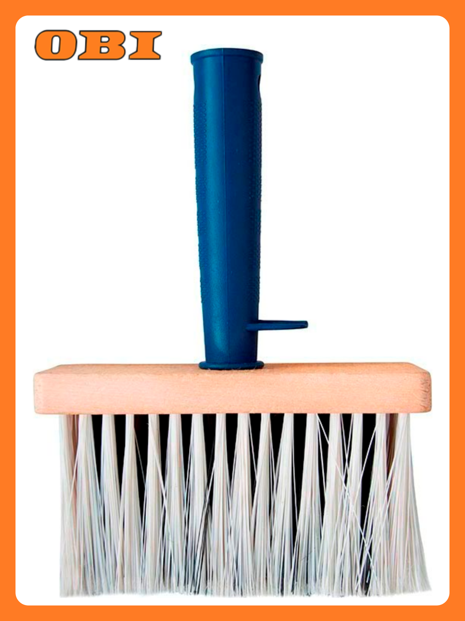 Макловица TOOLBERG синтетическая щетина, дер. основание, 140х50мм