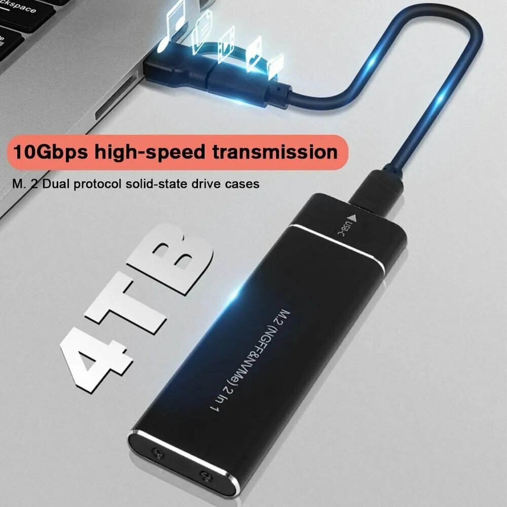 USB-кабель для передачи данных и твердотельный накопитель M.2, Черный единый протокол NGFF