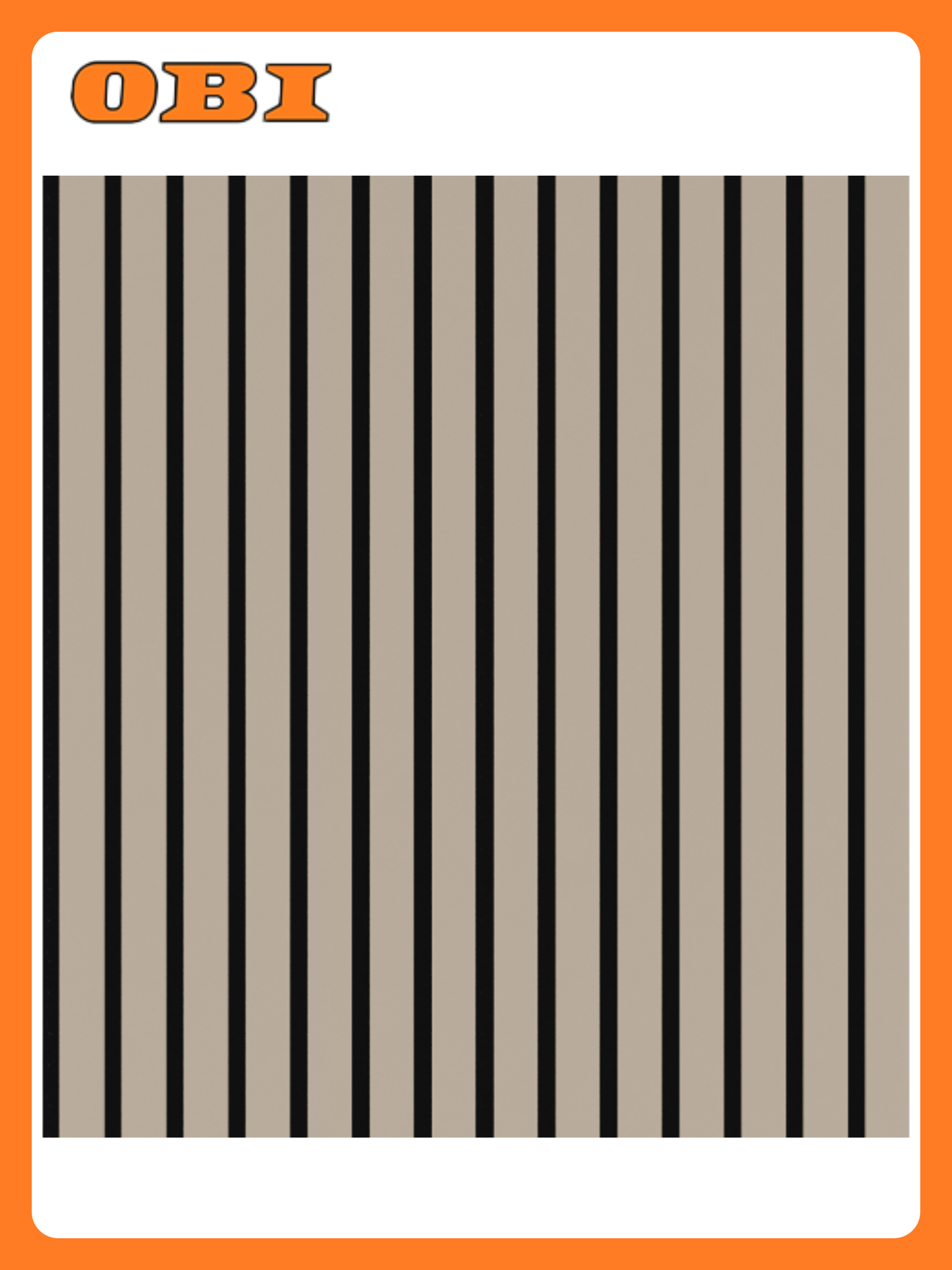 Панель стеновая акустическая Stella Comfort De Luxe Sandgrau 2780х600х9