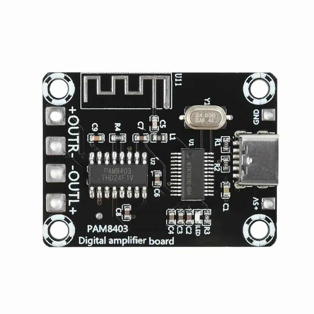 PAM8403 стерео ультра-чистый цифровой усилитель мощности Bluetooth класса D на плате dual 5 Вт
