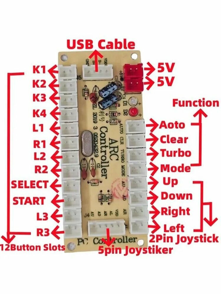 Аркадный рокер компьютерный чип