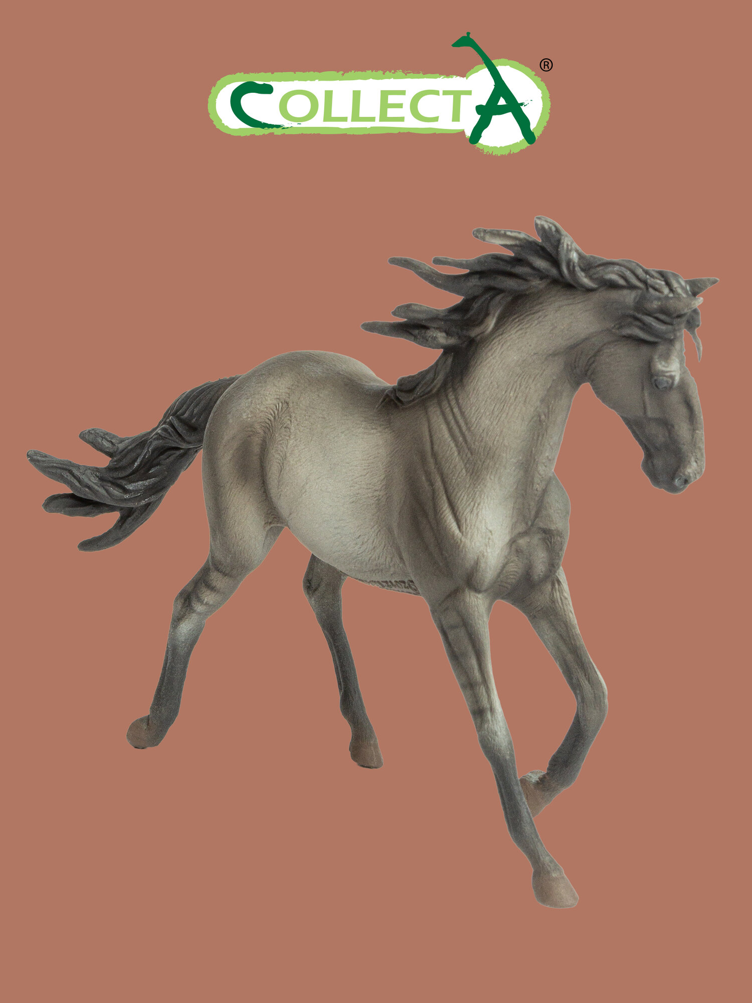 Фигурка животного Collecta "Мустанг Грулла" коллекционная, высота 12 см, 88544b