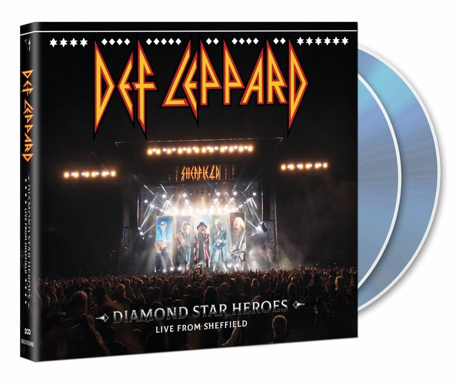 Фирменное издание Def Leppard - Diamond Star Heroes: Live From Sheffield 2-CD