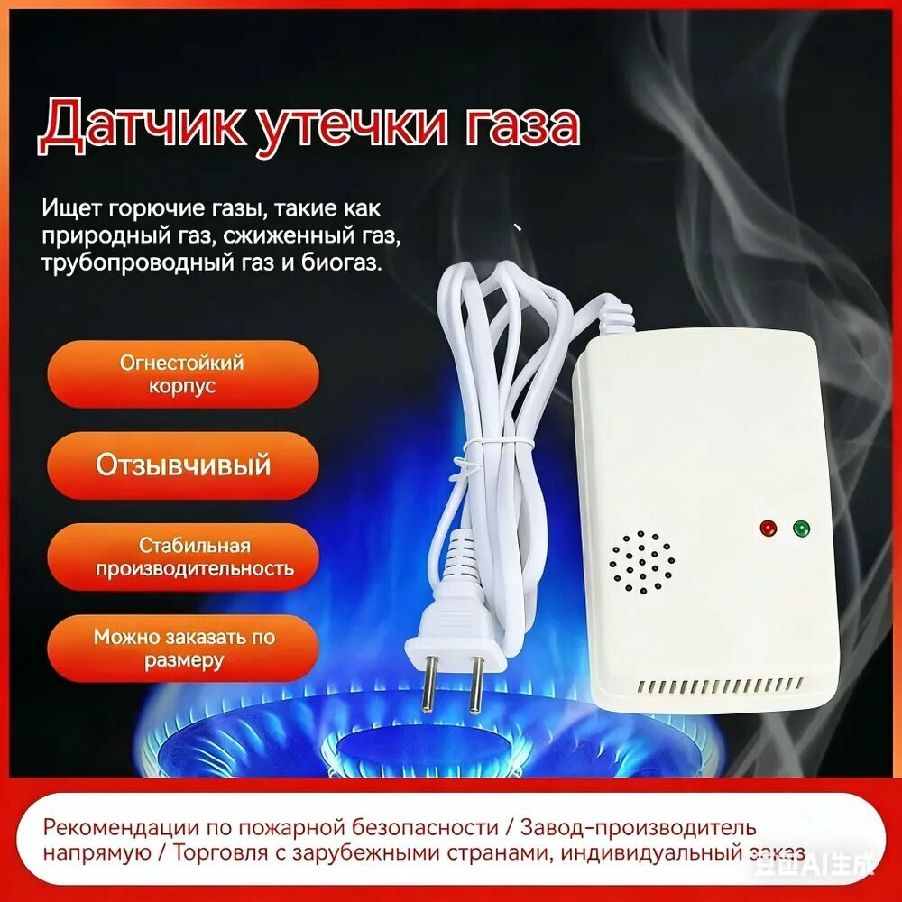 Газоанализатор Утечки Газа Бытовойг
