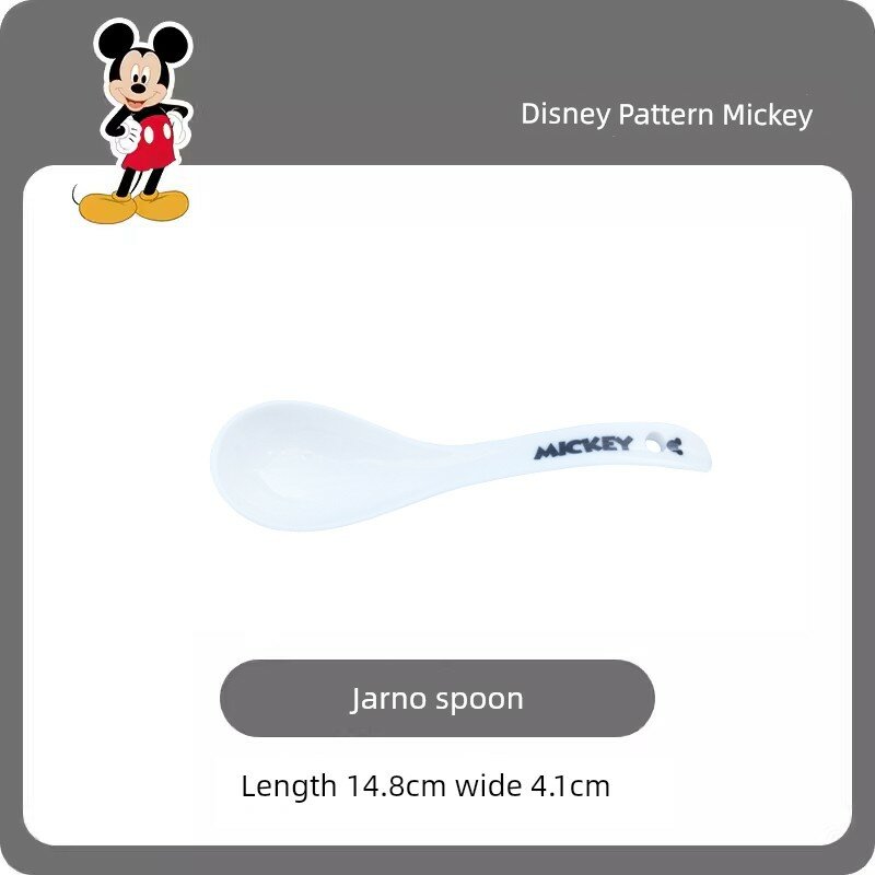 Набор детской посуды Yachengde Disney Mickey: керамические тарелки и миски в новом стиле, для дома, с мультяшным