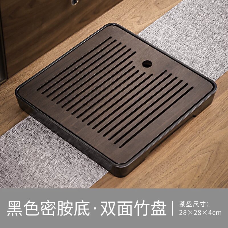 Маленький чайный столик в японском стиле, бытовой современный простой поднос для чая, меламиновый поднос для сухих