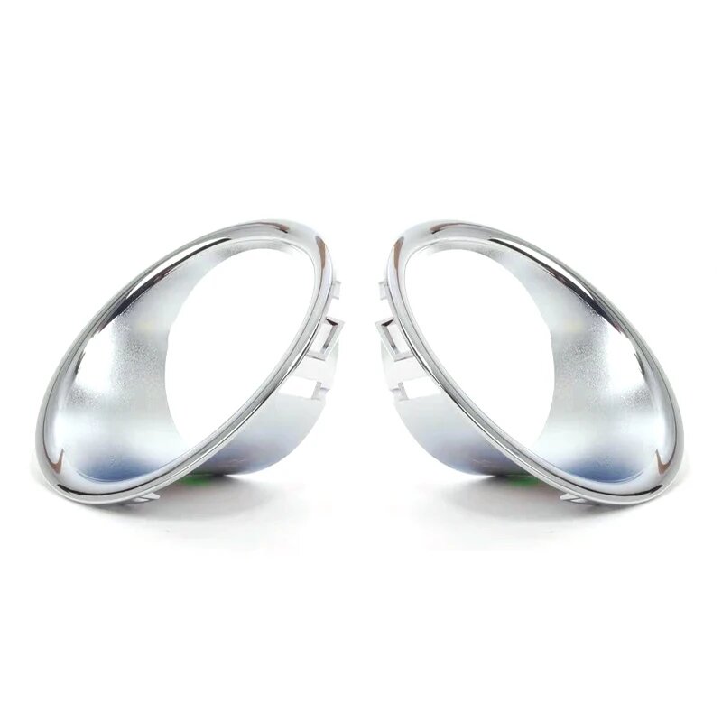 51112753661 51112753662 Левая и правая передняя противотуманная фара, хромированная накладка на кольцо для бензиновых транспортных средств BMW Mini Cooper R55 R56 R57 Left and Right