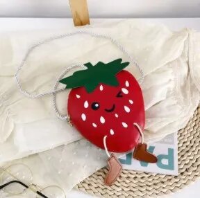 Прекрасная детская сумка-мессенджер из искусственной кожи красного цвета, милые мультяшные сумки через плечо для девочек, аксессуары принцессы, мини-кошелек для монет, сумочки.