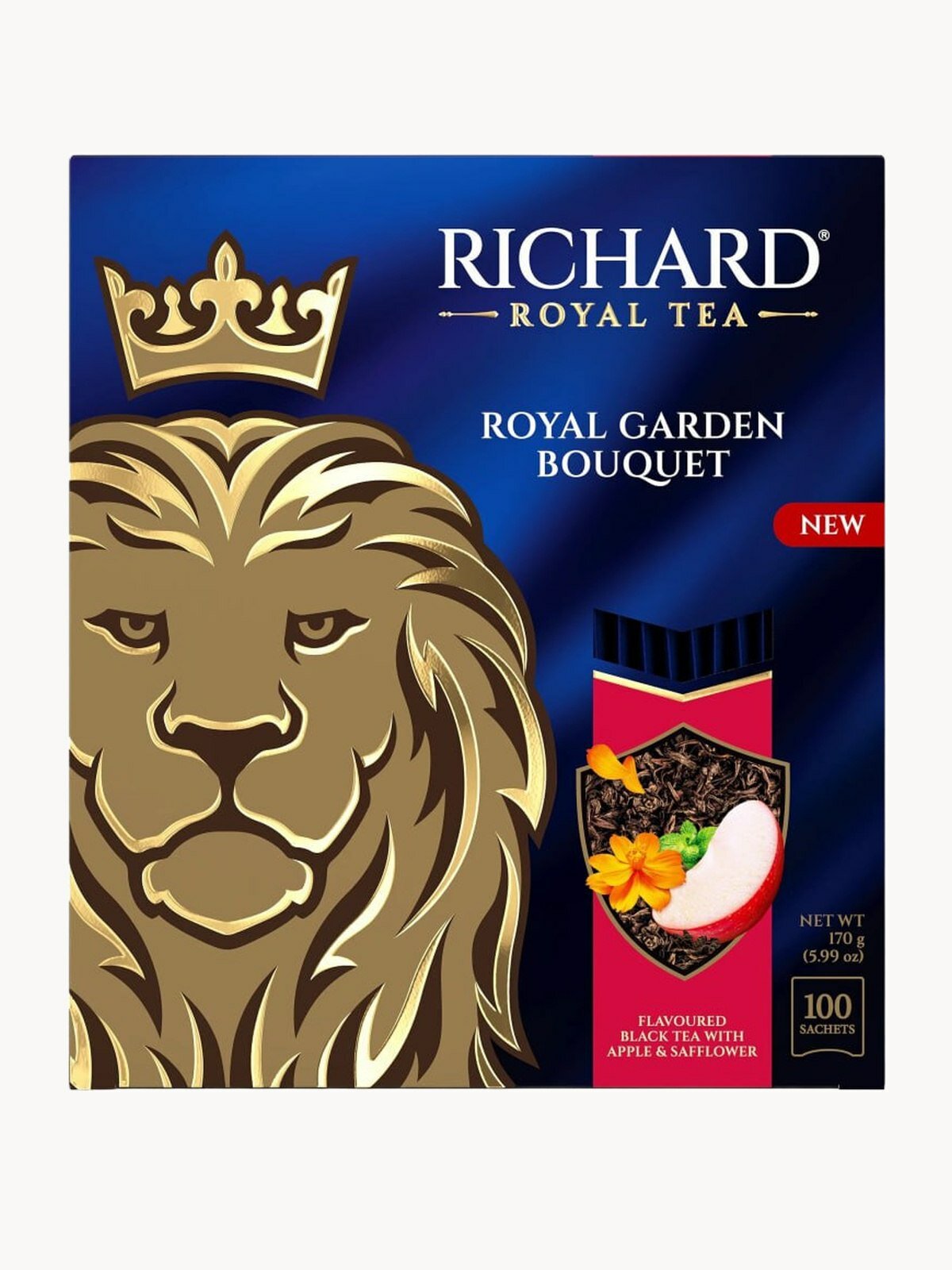 Чай черный Richard Royal Garden Bouquet, в пакетиках, 100 шт