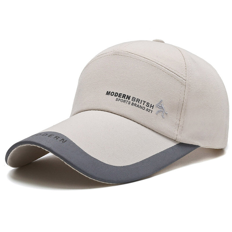 Мягкая и жесткая текстурка JYL Кепка мужская круглый год для пожилых солнцезащитная длинный козырь / B-023