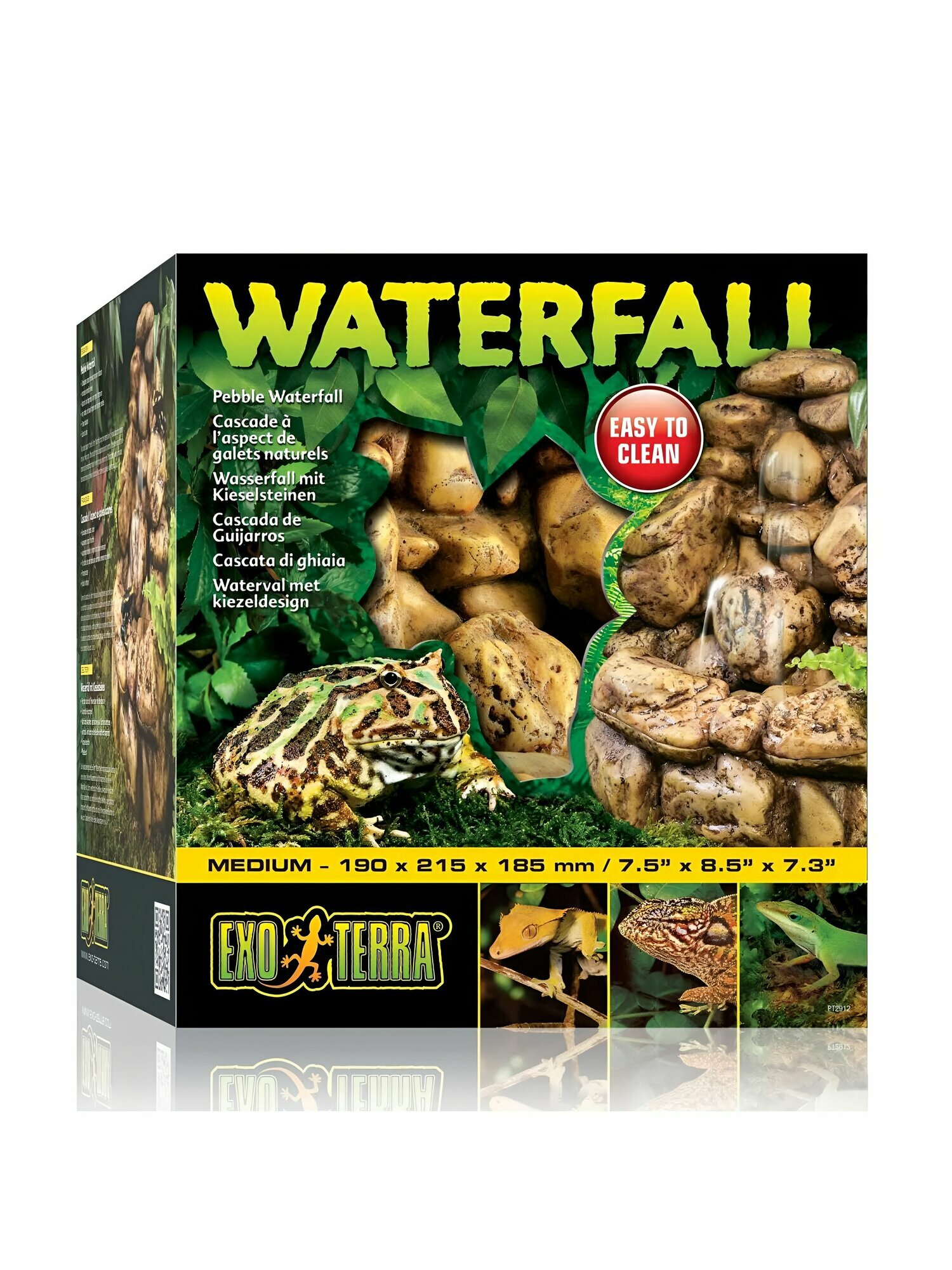 Водопад для террариума EXO TERRA "Pebble Waterfall', medium, PT2912
