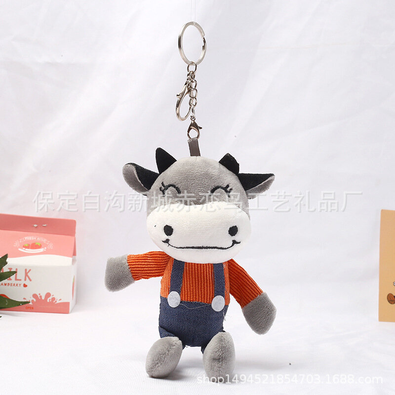 Милый кулон в виде теленка, ремешок с коровьим когтем, машина, кукольная сумка, аксессуары, подвеска для одежды,