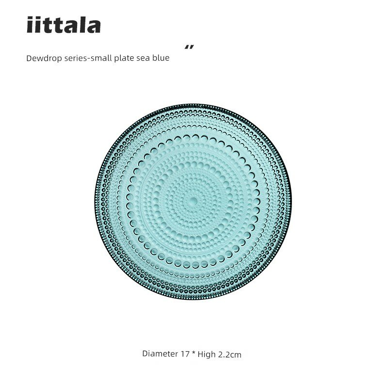 Финские стеклянные чашки и тарелки Iittala Dewdrop для дома, стаканы для напитков, парные чашки для воды,