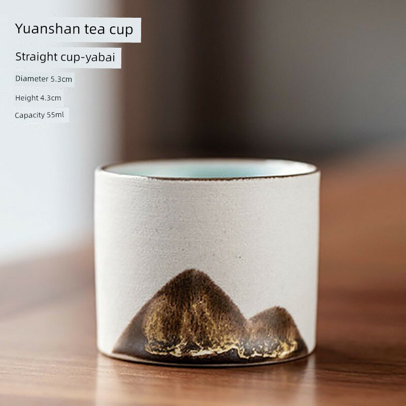 Керамическая чашка для чая в японском стиле кунг-фу, для домашнего использования, персональная чайная чашка для