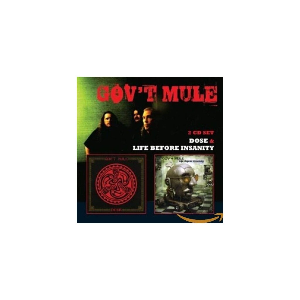 Диск GOV't MULE - Life Before Insanity / Dose (2 CD)
