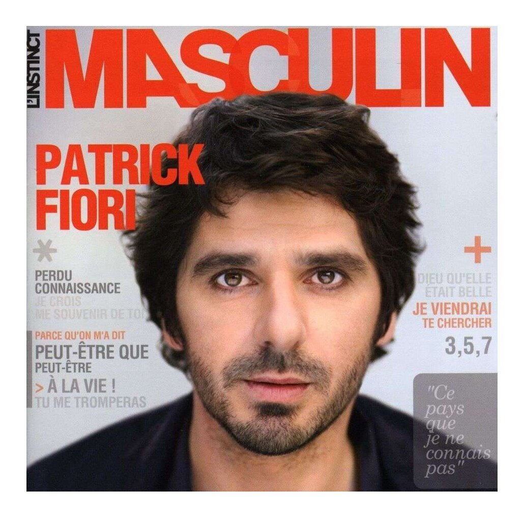 Диск Patrick Fiori - L'Instinct Masculin (1 CD)