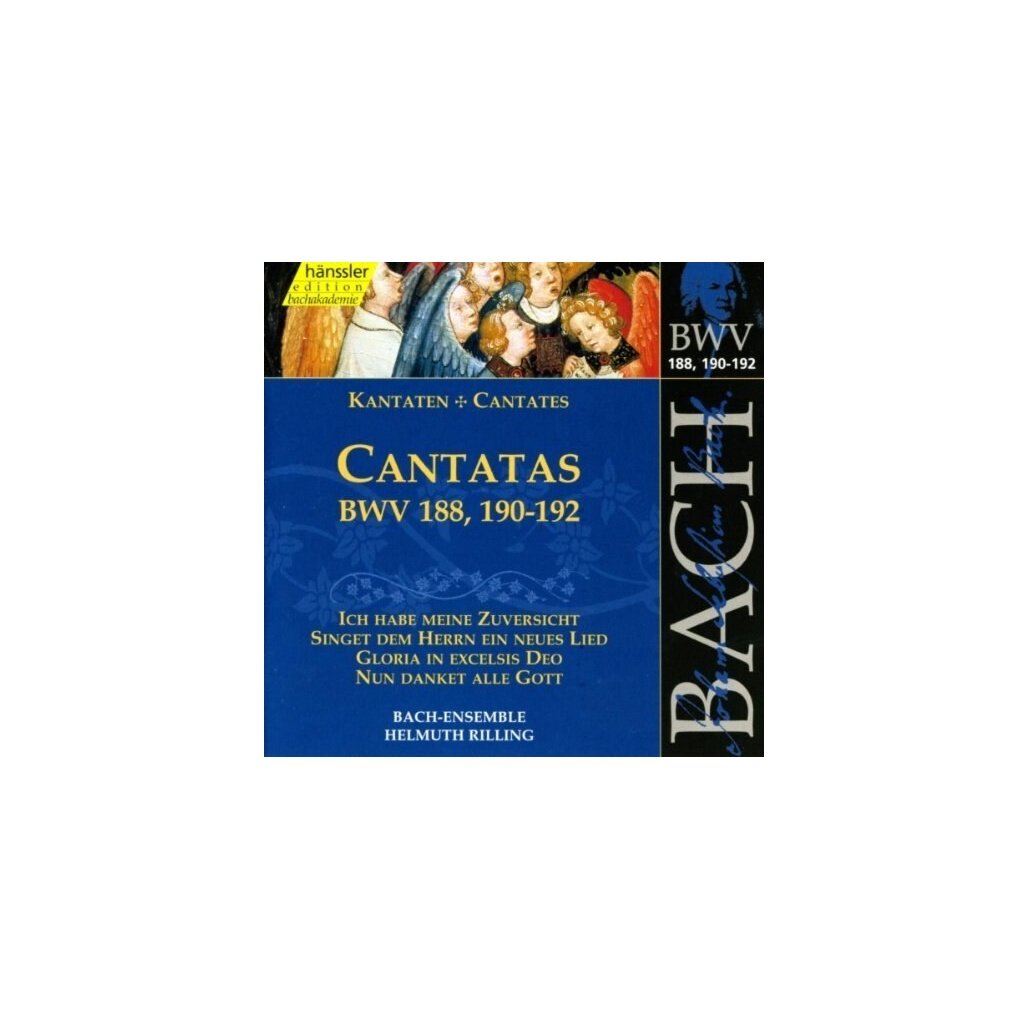 Диск BACH, J.S: Cantatas, BWV 188, 190-192 (1 CD)