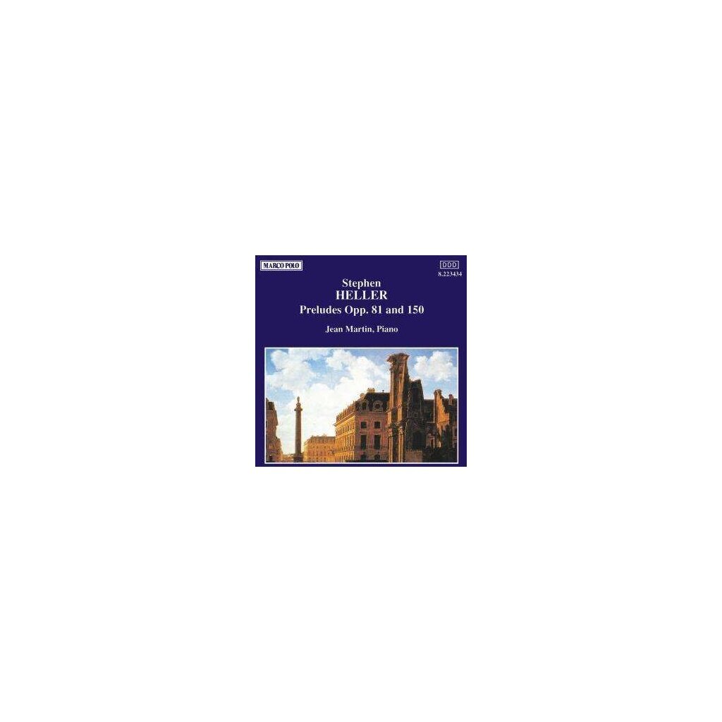 Диск Stephen Heller (1813-1888) - 44 Pr ludien opp.81 & 150 (1 CD)