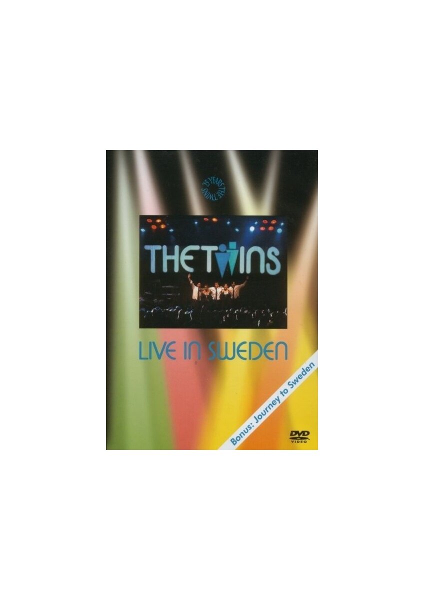 Диск The Twins - Live in Sweden - incl. Extra Bonus Film: "Journey to Sweden" (1 DVD)
