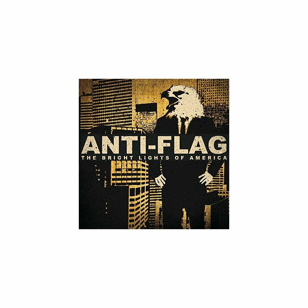 Виниловая пластинка Anti-Flag - Bright Lights Of America Limited Gatefold, 180-Gram Solid Red Colored Vinyl (2 LP)