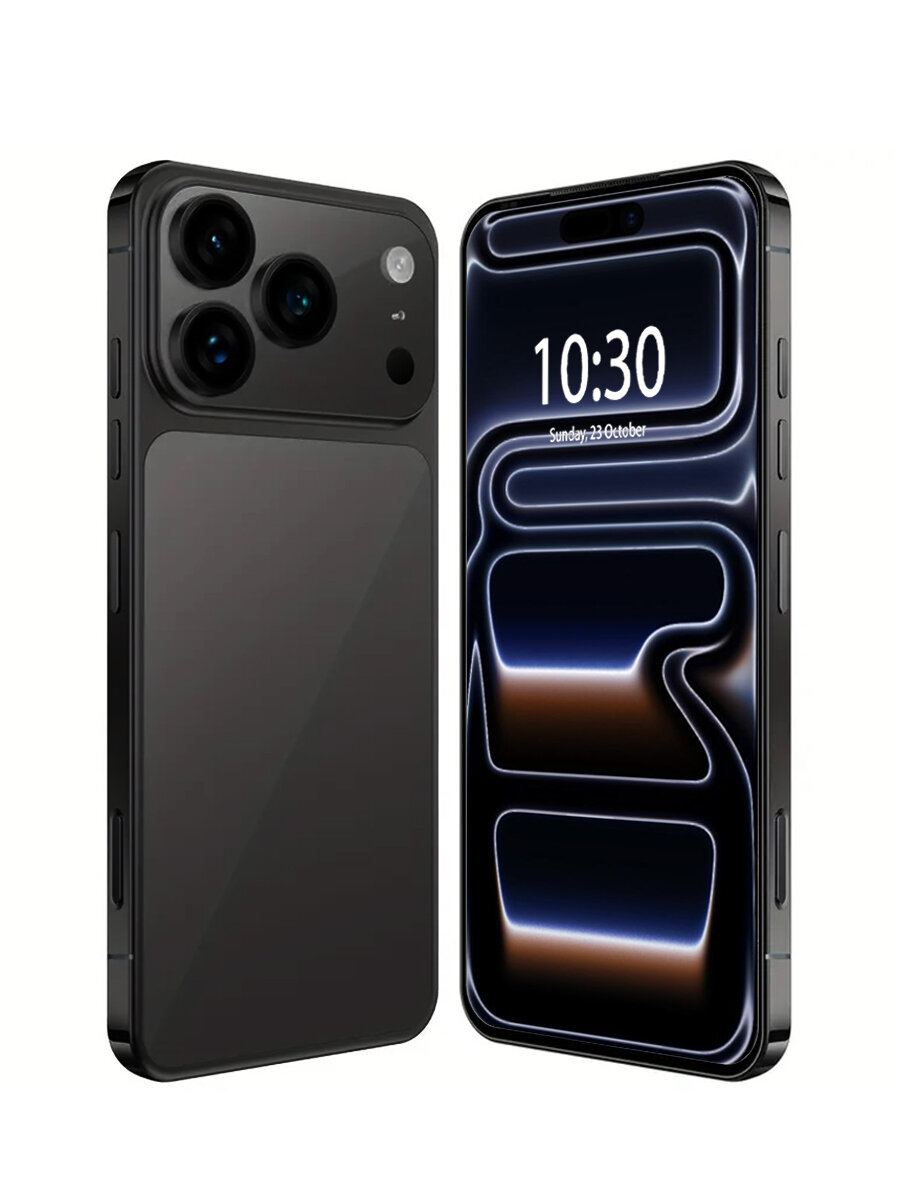 Смартфон 17 Pro Max, Android 14, 8Гб+256Гб, камера 48Мп, экран 6.8", 2 SIM