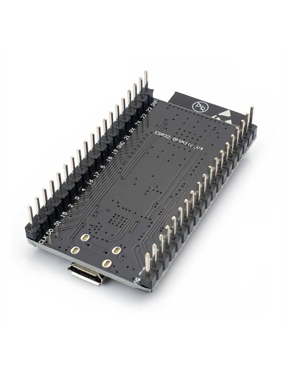 Плата разработчика ESP32-DevKitC V4, программируемый контроллер, ESP32-D0WD — фото 1