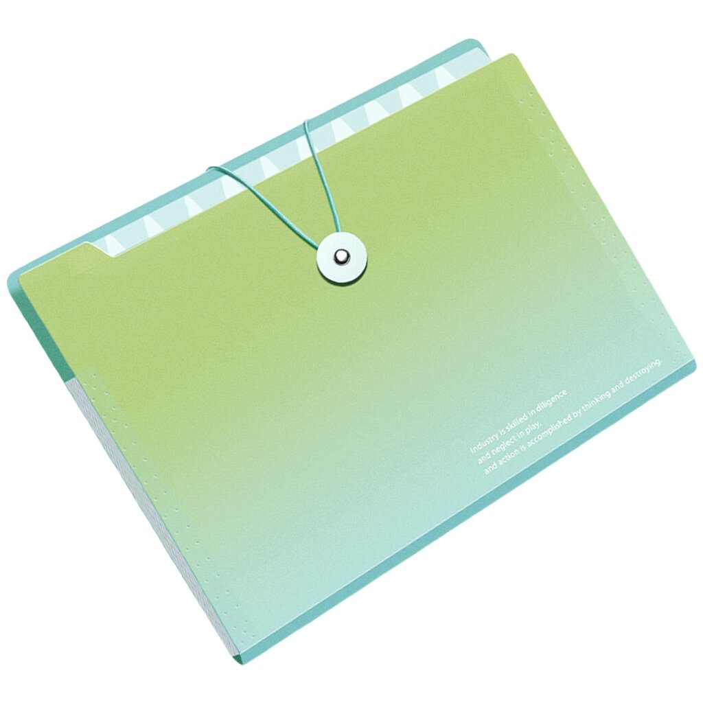 12 Карманов Расширяемая папка Расширяемый Органайзер для файлов Размер письма Папка для файлов