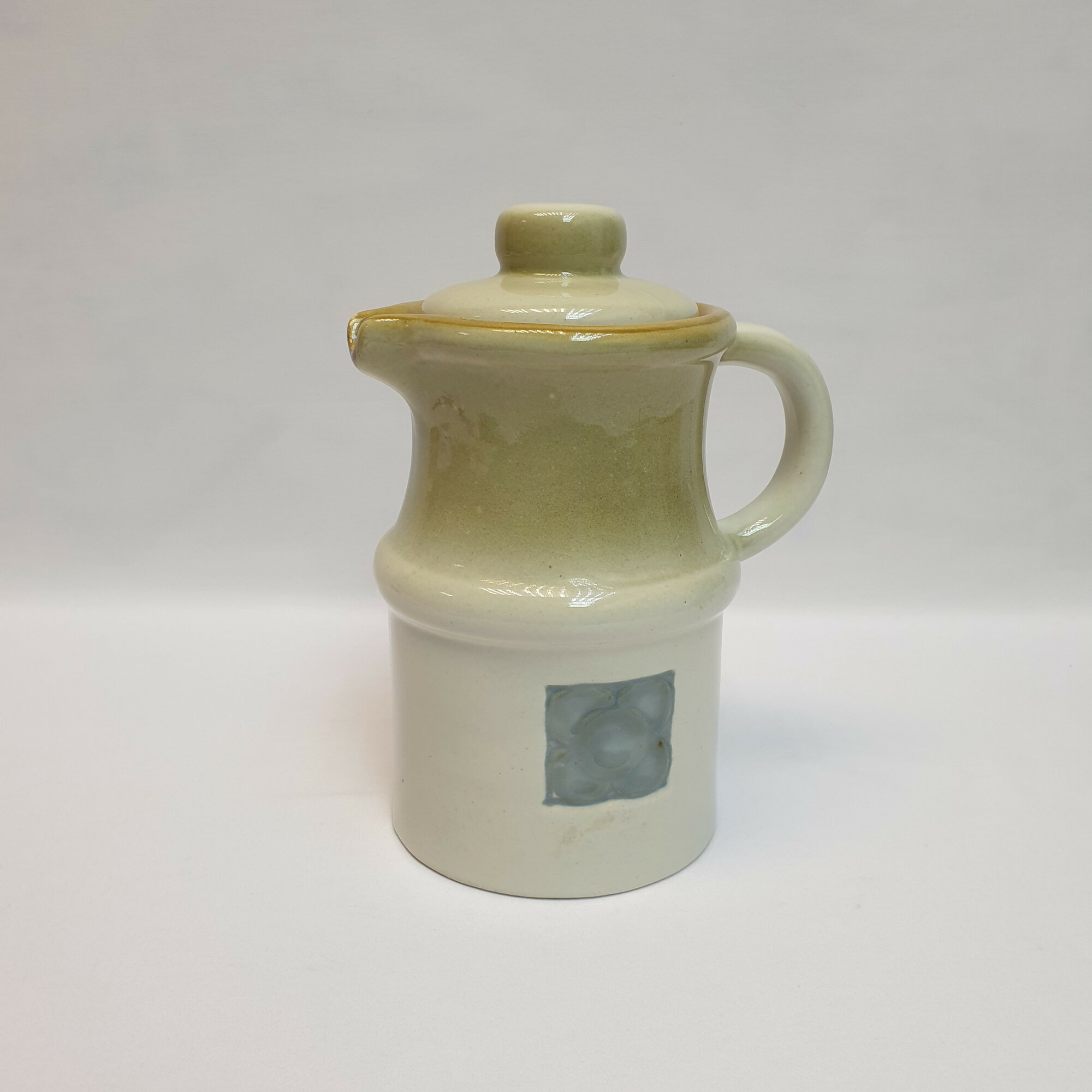 Графин, керамика 1 л высота 21 см, винтаж СССР