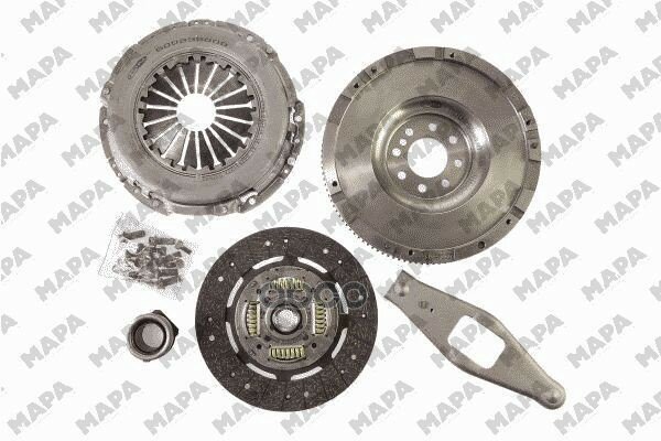 К-кт сцепления! с маховиком одномассовым Ford Transit 2.4Di/TD 02> MAPA арт. 000255020