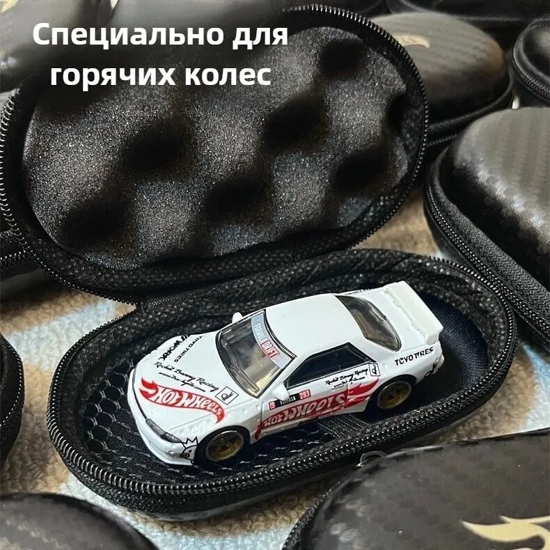 Ящик для игрушек Hot Wheels, для хранения и транспортировки машинок, 1 шт. — фото 1