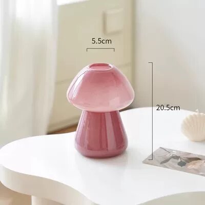 Стеклянный вазон Fenton в форме гриба — элегантный декор для гостиной