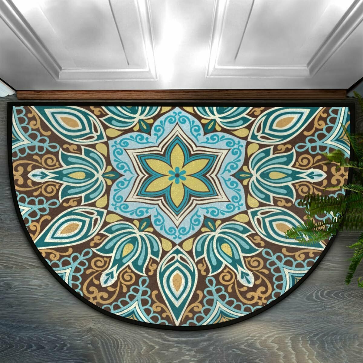 Американский богемный коврик для пола, ковер в этническом стиле,40*60cm